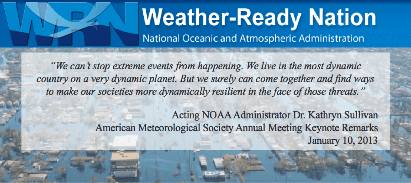 What is the Weather-Ready Nation Initiative? – iWeatherNet