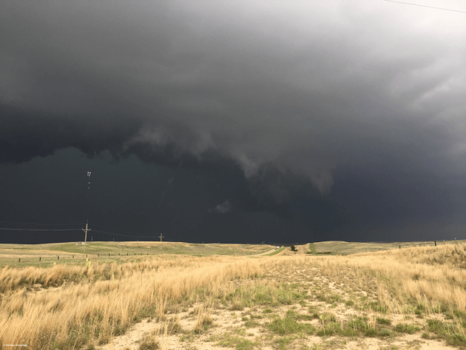 Long Track Supercells Move Across the Western Plains on May 16th, 2017