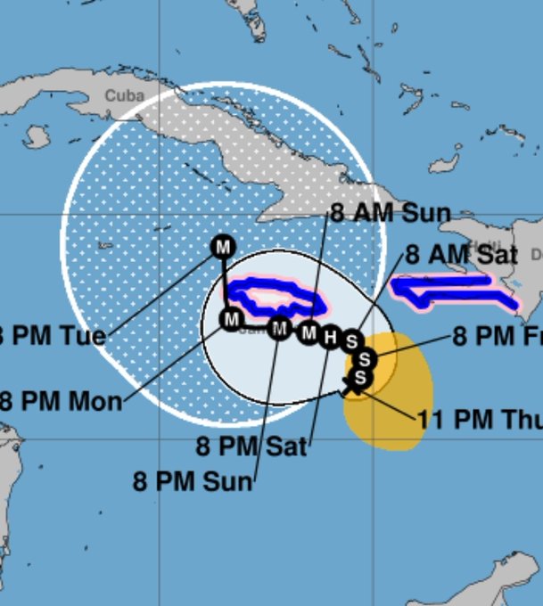 Tropical Storm Melissa Threatens Jamaica – iWeatherNet