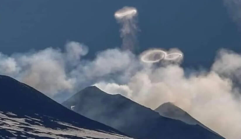 Mount Etna's Spectacular Smoke Ring Show – iWeatherNet